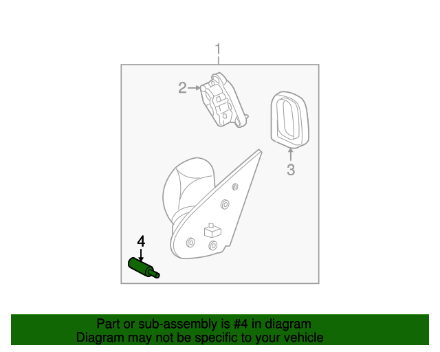 Ford D7TZ-13466-A - Center High Mount Stop Light Bulb - 1984-2021 Ford ...