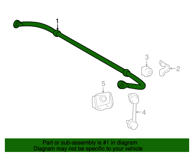 48812-0E130 - Suspension Stabilizer Bar Link 2020-2022 Lexus ...
