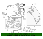 2019-2024 GM Fuel Tank Vent Pipe 84397929 GM | GMPartsDirect.com