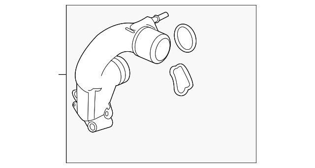 2010-2022 GM Engine Coolant Water Outlet 12698364 | AutoNationParts.com