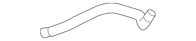 2010-2017 GM Coolant Recovery Reservoir Outlet Hose 25952834 ...