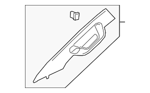 Molding 86526028 | TascaParts.com