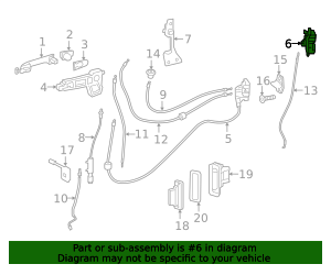 906-730-04-35 - Upper Latch 2010-2023 Mercedes-Benz | Mercedes-Benz USA ...