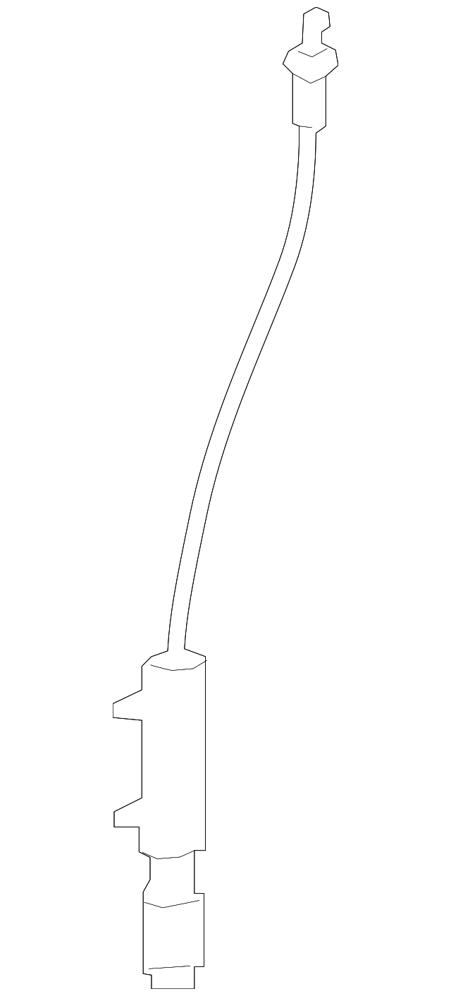 9107601500 - Sliding Door Lock Actuator Cable 2019-2024 Mercedes-Benz ...