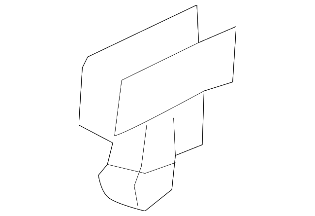 82413-F6000 - Door Glass Retainer 2017-2020 Kia Cadenza | Kia.Parts Store