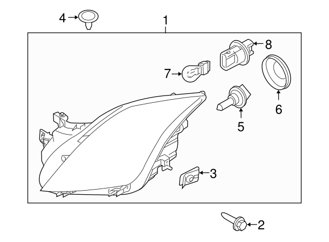 2006-2025 Ford Door Window Glass Surround Channel Bolt W505423-S439 ...