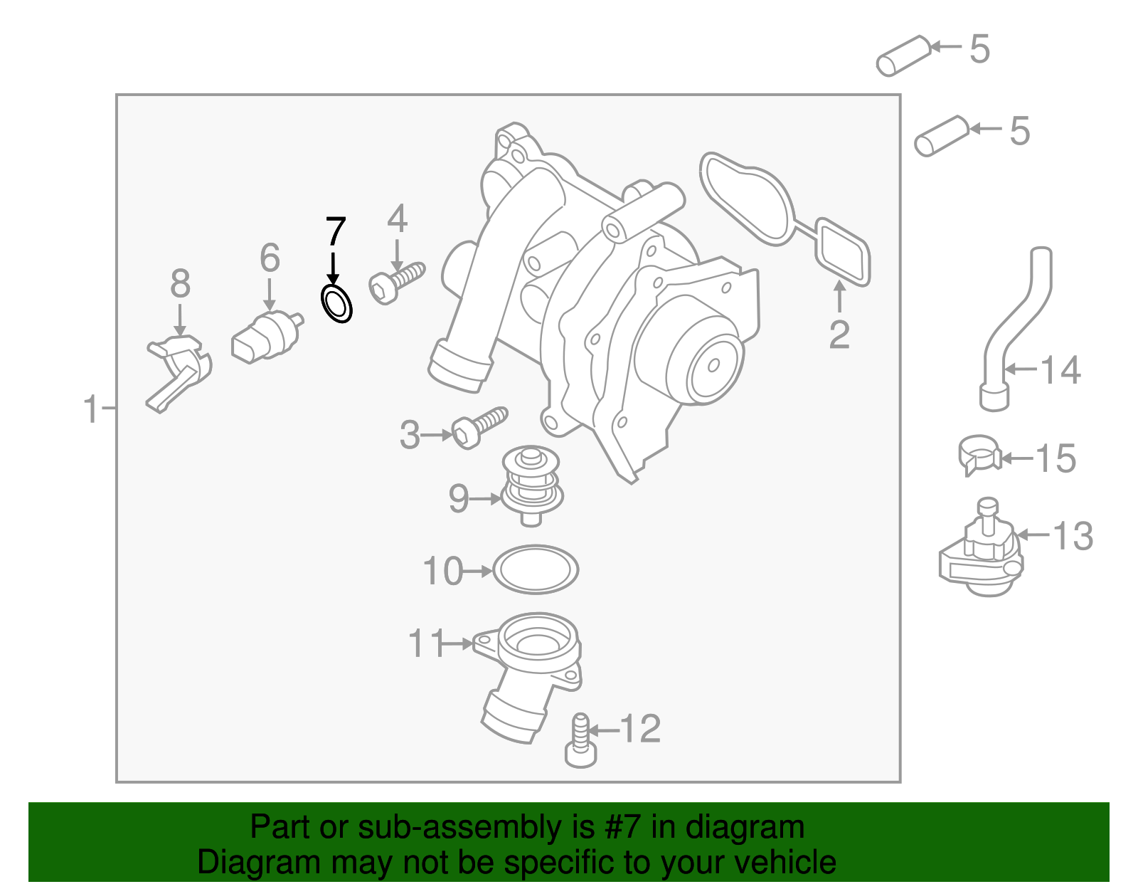 N-903-168-01 - Temp Sensor O-Ring 2009-2025 Audi | Audi OEM Parts