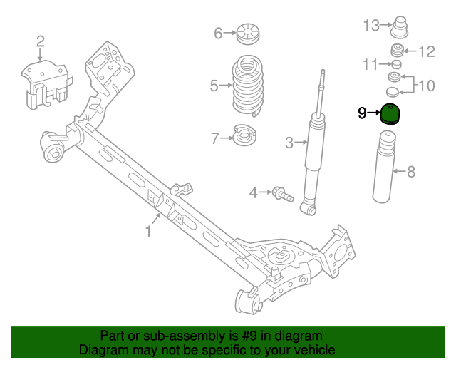 2013 Nissan Sentra Dust Cover 55248-3SH0A | QuirkParts