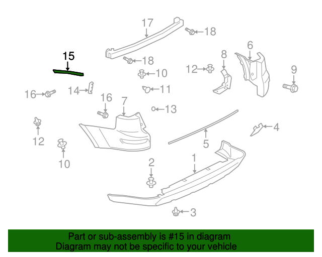 2007-2013 Mitsubishi Outlander Side Bracket 6410A221 | Auto Parts