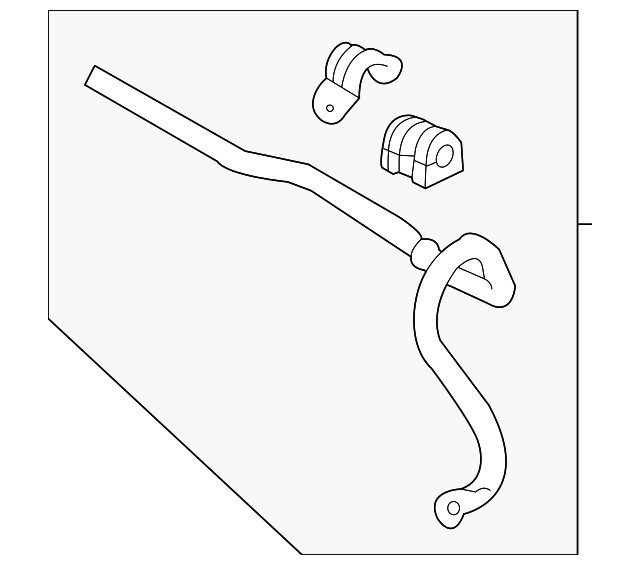 2012-2020 GM Front Suspension Stabilizer Bar 22810906 GM ...