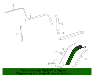 75653-35901 - Flare - 2010-2020 Toyota 4Runner | Toyota Parts Delivered