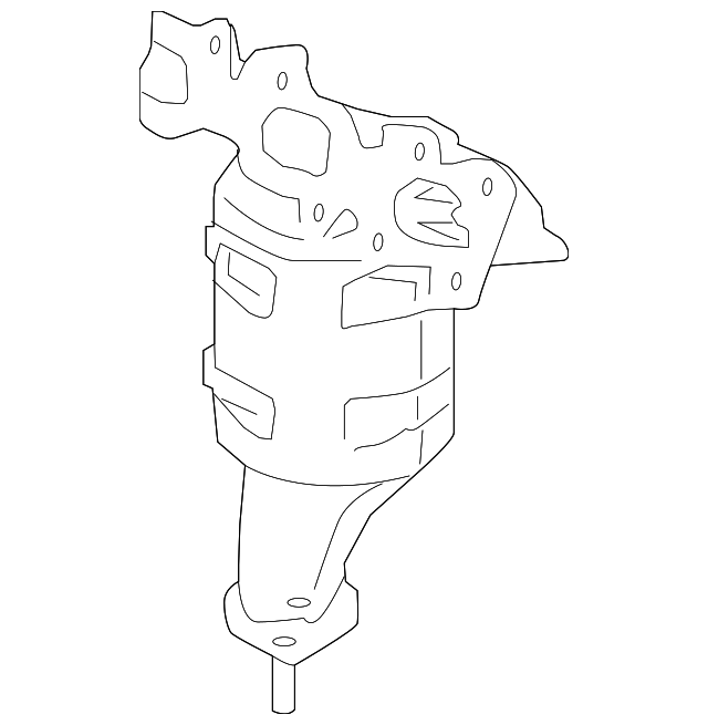 2015-2020 Ford Mnfd W/Converter F2GZ-5G232-B | OEM Parts Online