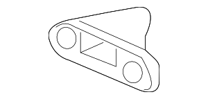 2021-2024 Toyota Venza Front Extension 53836-48070 | Toyota Parts Center