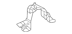 2021-2023 Toyota Venza Fender Rail Bracket 53747-48030 | Toyota Parts ...