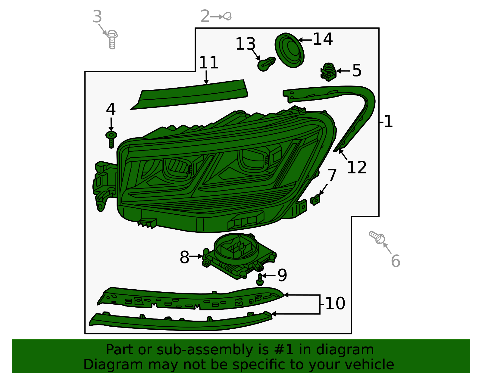2020-2023 Volkswagen Composite Assembly 3CN-941-081-B | OEM Parts Online