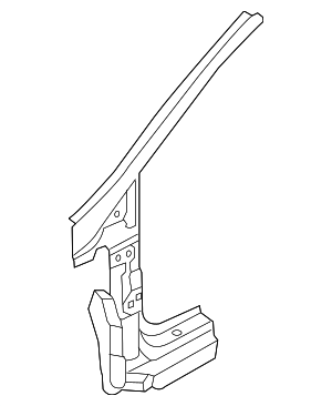 2011-2016 Hyundai Elantra Hinge Pillar 71120-3YA00 | QuirkParts