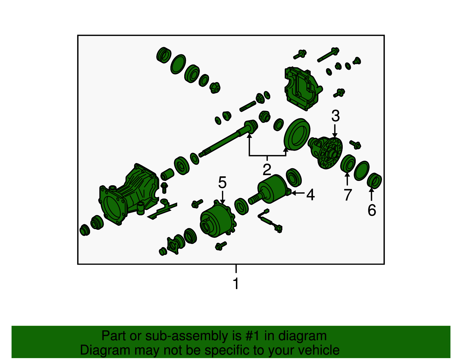 38300-JD610 - Differential 2008-2015 Nissan | AutoNation Parts