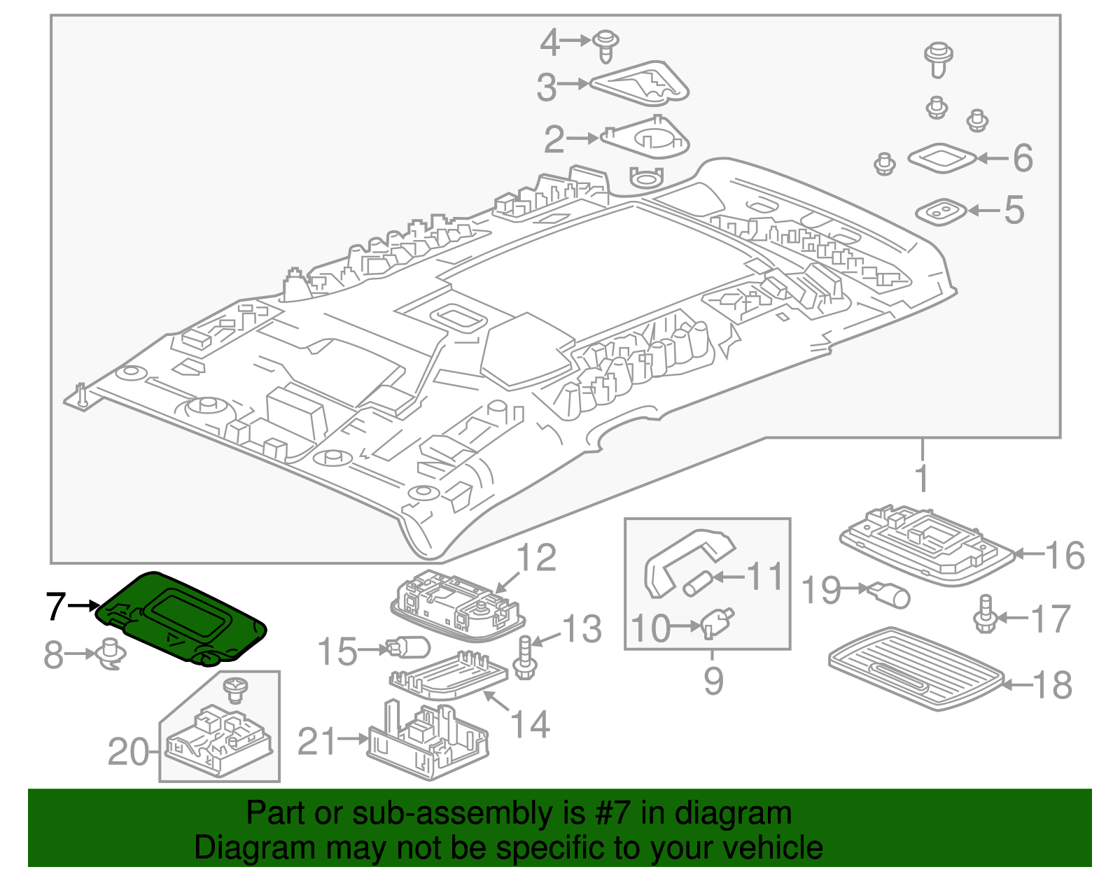 83280-T5R-A21ZA - Sun Visor 2018-2020 Honda Fit | AutoNation Parts