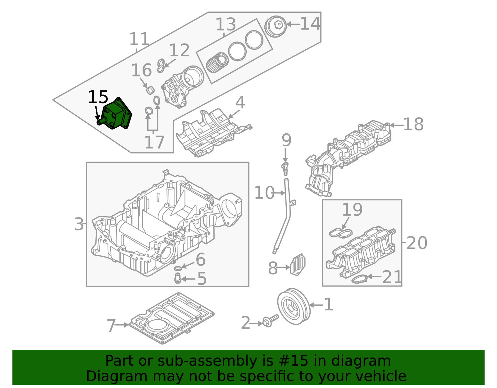 26410-3N100 - High-Quality Engine Oil Cooler for 2021-2025 Genesis ...