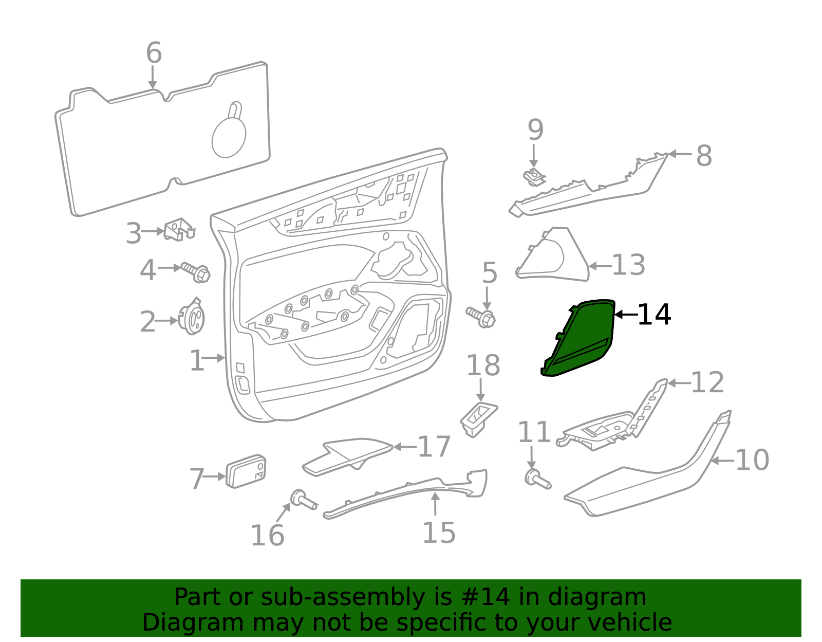4K0-035-419-DS2 - Speaker Cover 2019-2021 Audi | AutoNation Parts