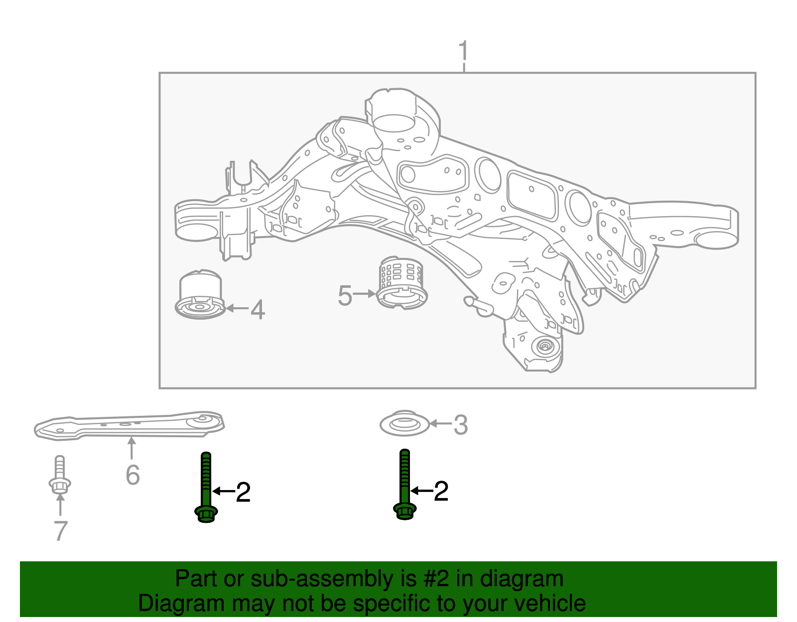 2017-2025 GM Multi-Purpose Bolt 11547841 GM | GMPartsDirect.com