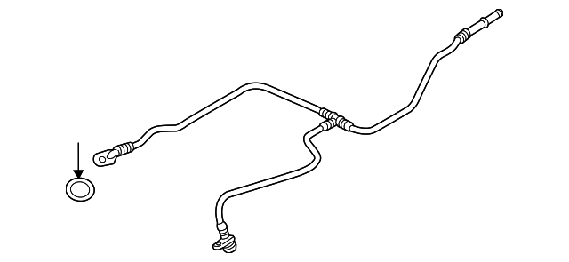 2010-2018 Porsche Vent Tube 948-106-026-22 | Porsche Marin