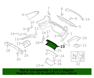 2018-2022 Land Rover Range Rover Sport Tow Hook Cover LR105079 ...