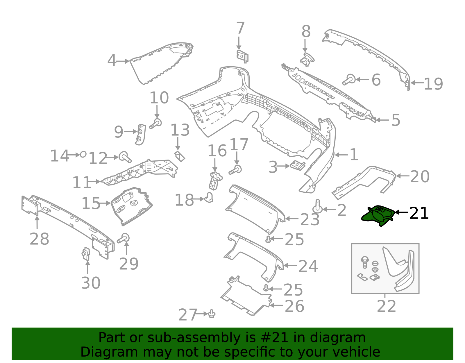 2020-2022 Land Rover Range Rover Sport Finish Plate LR121473 | OEM ...