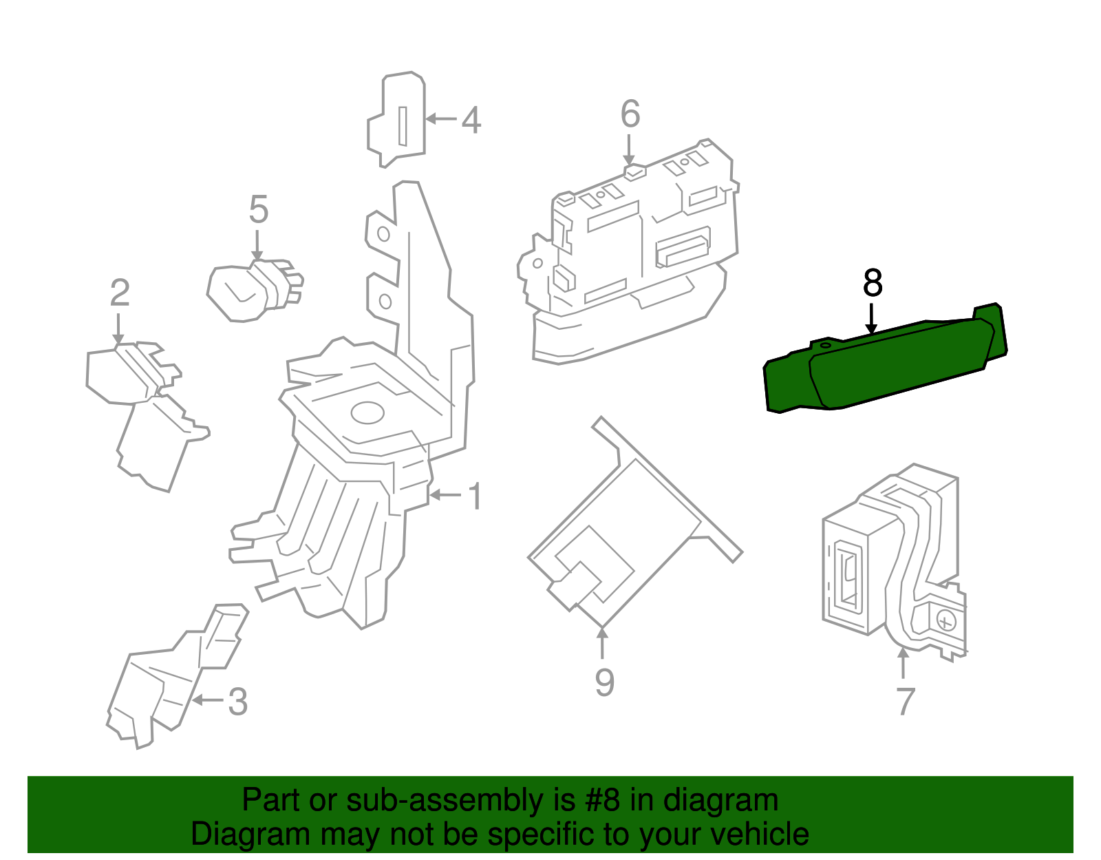 25020-5SA0A - High-Quality Warning Buzzer for 2018-2025 Nissan LEAF ...