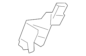 2013-2024 Nissan LEAF Fuse & Relay Box Lower Bracket 24317-3DA0B ...