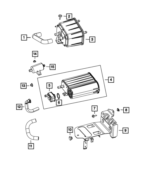 Vacuum Canister for 2012 Ram 2500 | Wholesale MOPAR