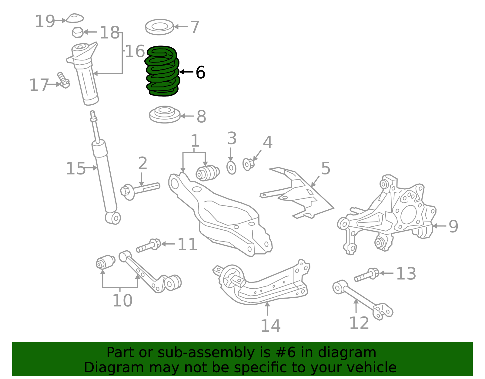 2022-2024 Toyota RAV4 Coil Spring 48231-42860 | Toyota Parts Center