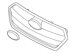 2017 Subaru Outback Grille 91121AL15A | Subaru Parts Store