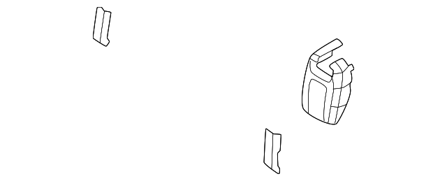 89666-P2000WK - Track Cover 2021-2024 Kia Sorento | Kia.Parts Store