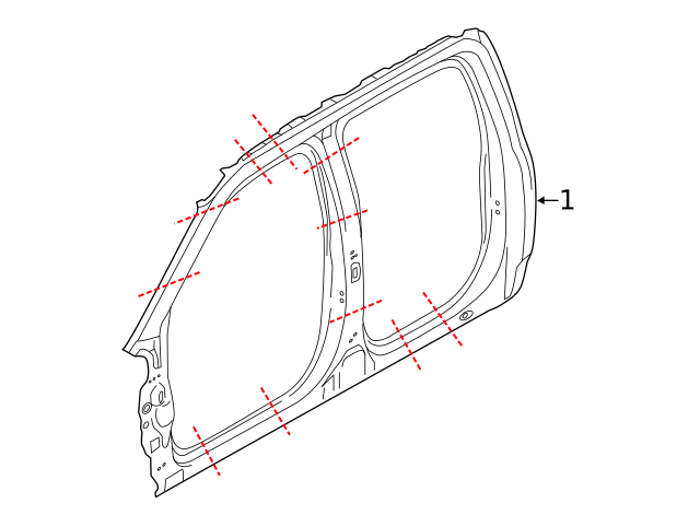 2015-2020 Ford F-150 Aperture Panel FL3Z-16211A10-A | QuirkParts