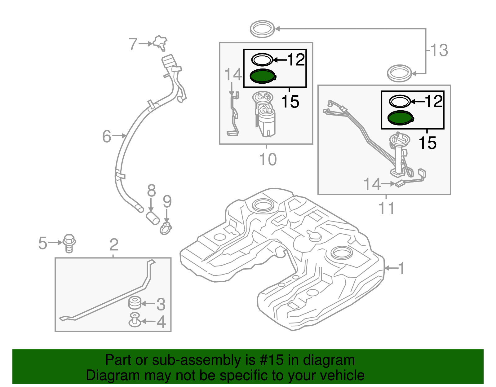 16117211570 - 2007-2019 BMW Repair Kit (16-11-7-211-570) | BMW of South ...