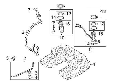 Fuel System Components for 2015 BMW X5 | getBMWparts