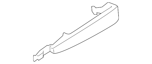 Genuine BMW 51-21-7-207-561 | Handle, Outside - Left | FREE Shipping on ...