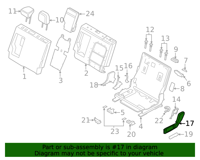 LJ6Z-7867461-AB - Side Cover 2020-2022 Ford | Ford OEM Parts Direct