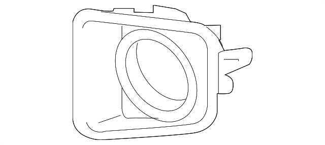 2014-2021 Toyota Tundra Fog Light Trim (Left, Front) 52128-0C070 ...