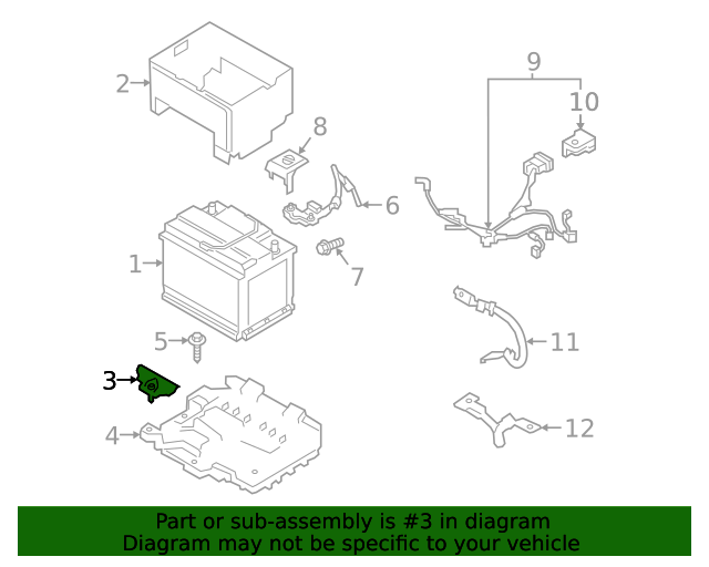 37160-2V000 - Hold Down Clamp 2014-2024 Kia | Kia.Parts Store
