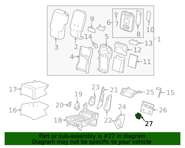 Air Outlet Vent - GM (84449336) | GMPartsDirect.com