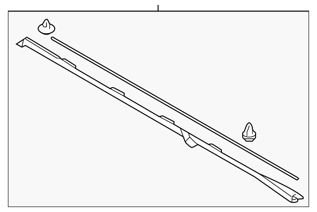 91112SG161 - Rocker Molding 2014-2018 Subaru Forester | Subaru Factory ...