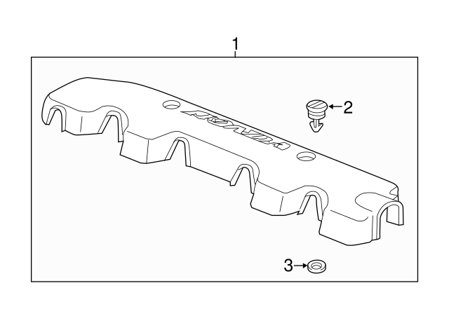 91501-P8A-A01 - Engine Cover Stud 2012-2022 Honda | Honda Parts Online