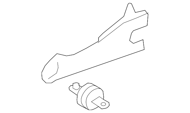 2007-2010 Kia Rondo Trailing Arm - Driver's Side (LH) 55270-1D000 ...