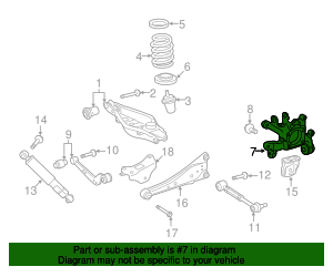 2006-2018 Toyota RAV4 Suspension Knuckle 42304-0R020 | Toyota Express Parts