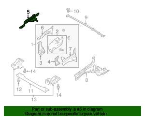 Genuine OEM Upper Rail Part# LR061073 Fits 2015-2019 Land Rover ...