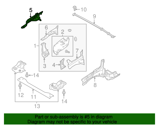Genuine OEM Upper Rail Part# LR061073 Fits 2015-2019 Land Rover ...