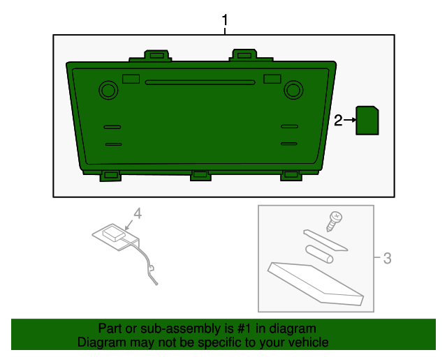 86431AL60A - Display System - 2019 Subaru | Select Subaru Parts