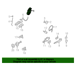 51215a36e75 - 2007-2014 BMW Lock Actuator (51-21-5-A36-E75) | BMW of ...